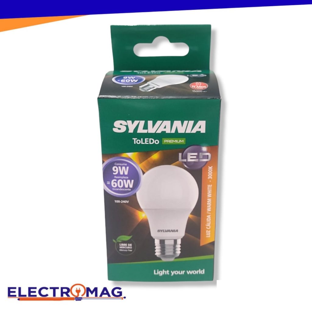 FOCO LED 9W LUZ AMARILLA – ELECTROMAG ECUADOR